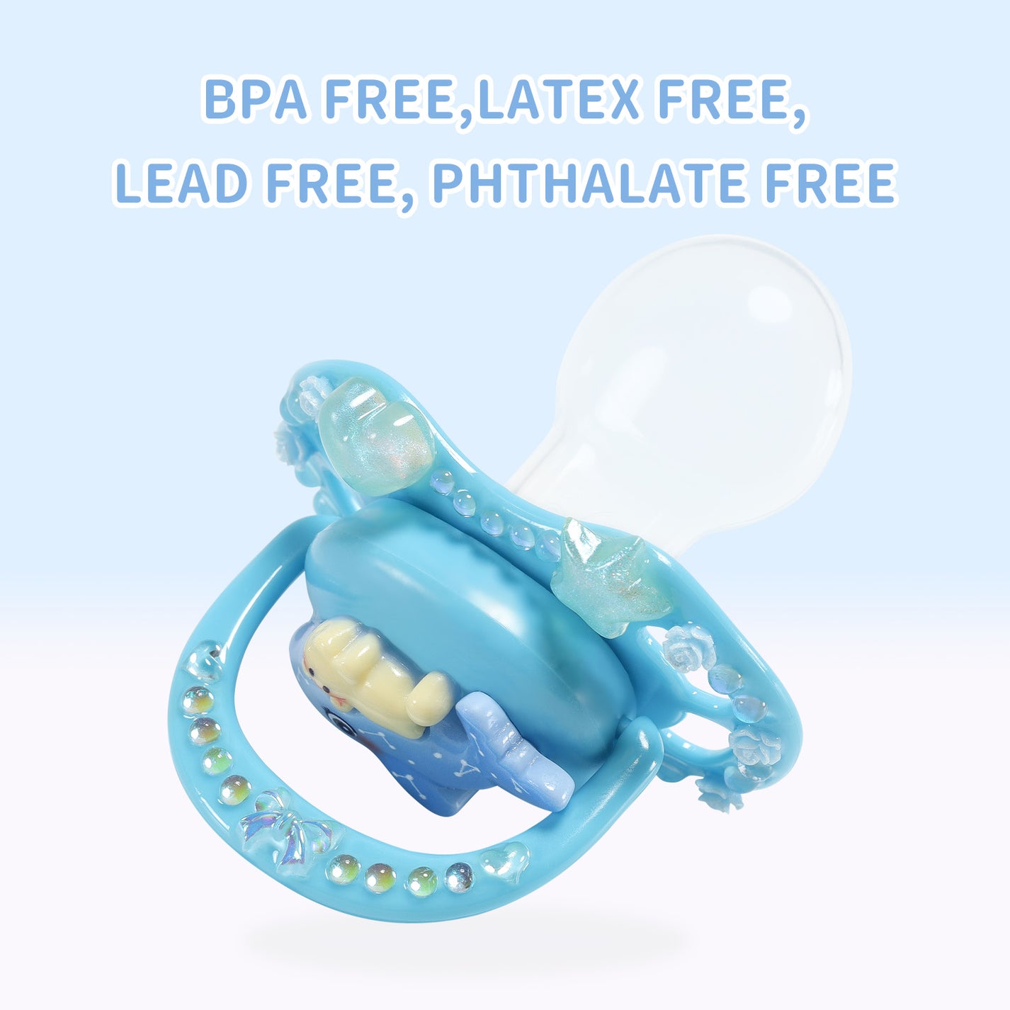 Little Whale Rider Pacifier – CutiePlusU