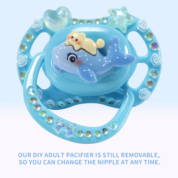 Little Whale Rider Pacifier – CutiePlusU