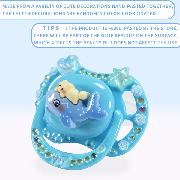 Little Whale Rider Pacifier – CutiePlusU